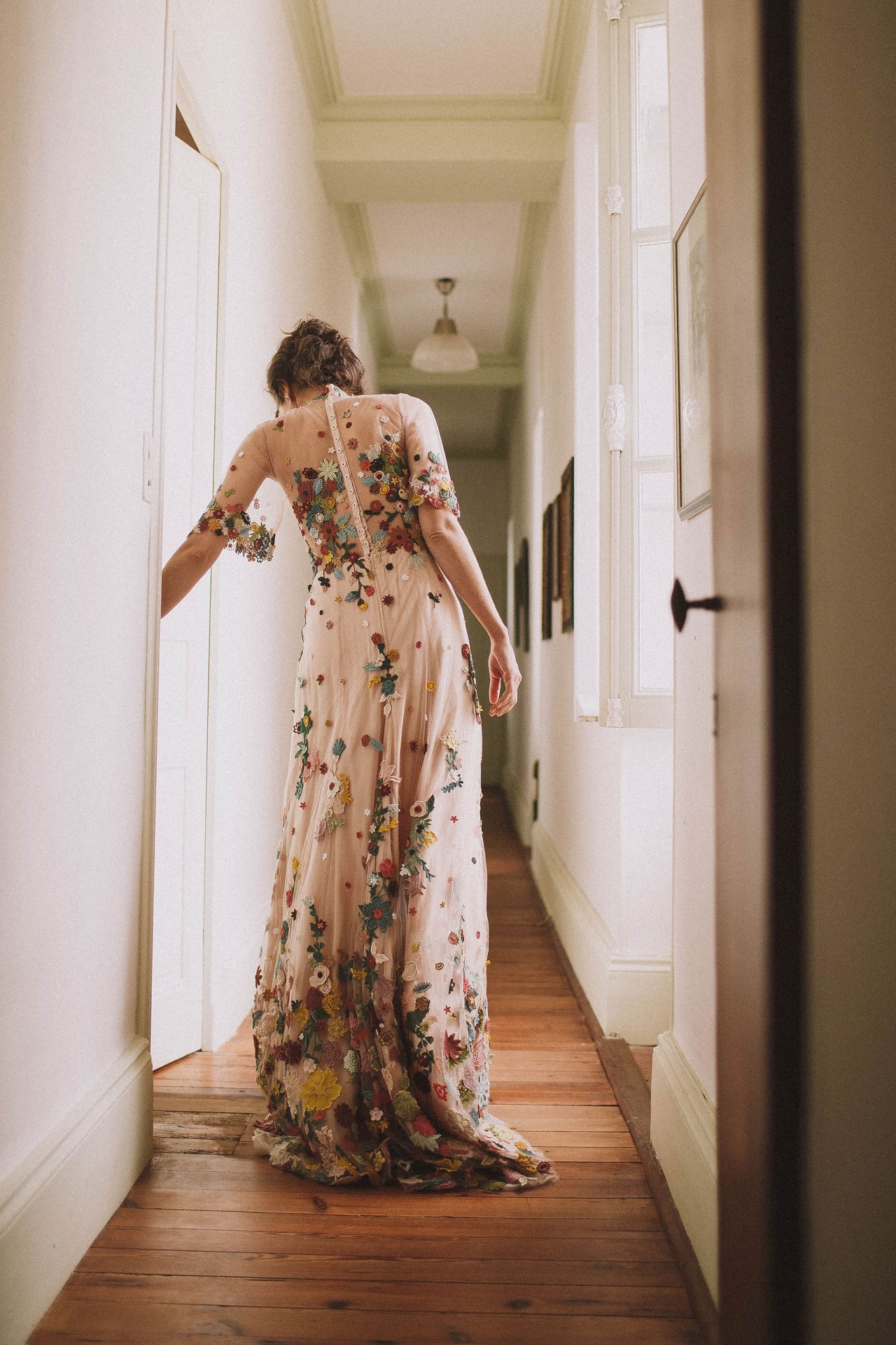 The Original Embroidered Wedding Dress - PUYAN SAHEB DJAVAHER